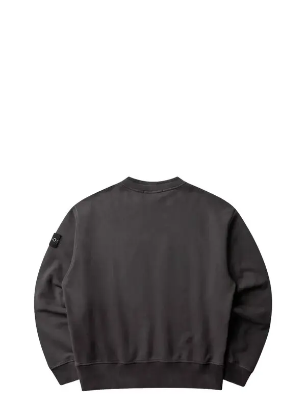 Stone Island 6100022 Brushed Organic Cotton Fleece Sweatshirt - Grey