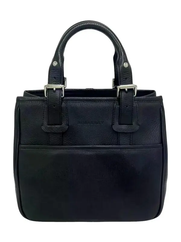 Burberry 2000-2017 Leather Handbag - Black