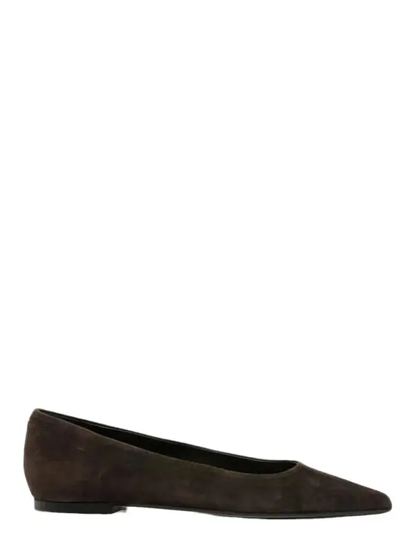 AeydĒ Cassy Pointed-toe Pumps - Brown
