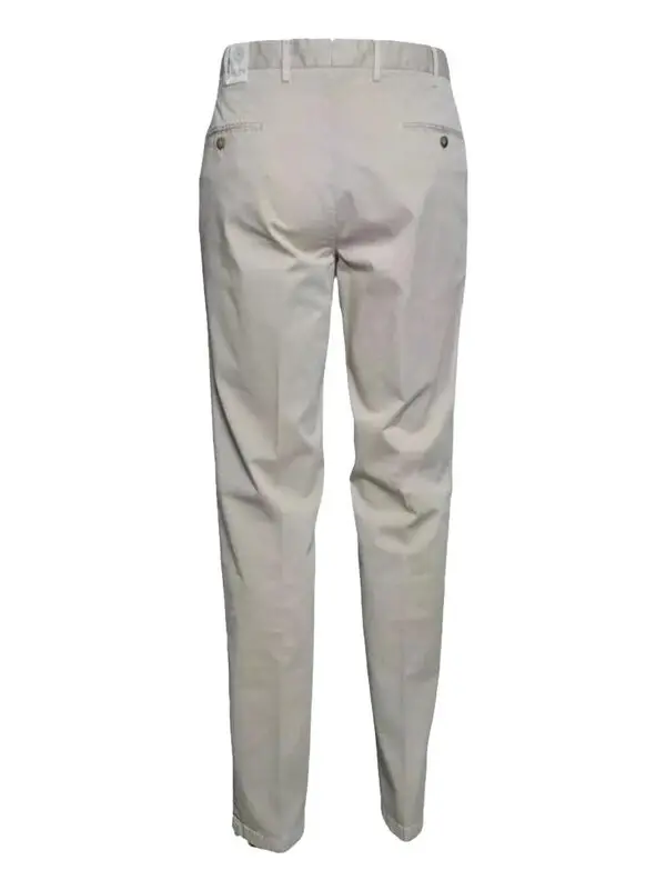 L.B.M. 1911 Tailored Pressed Crease Trousers - Grey
