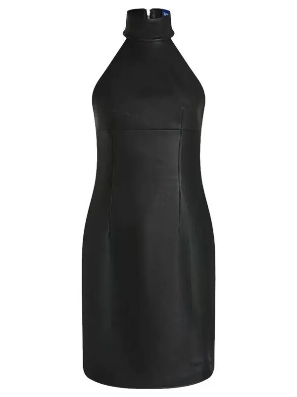 Karl Lagerfeld Halterneck Mini Dress - Black