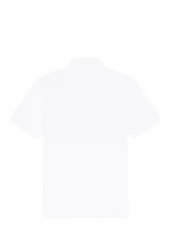 Emporio Armani Logo-embroidered Polo Shirt - White