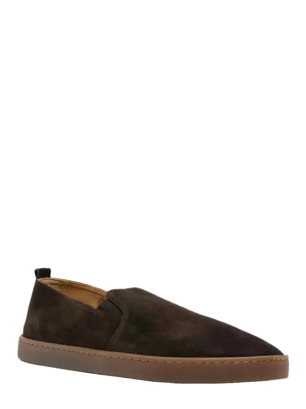 HENDERSON BARACCO Calf Suede Loafers - Brown