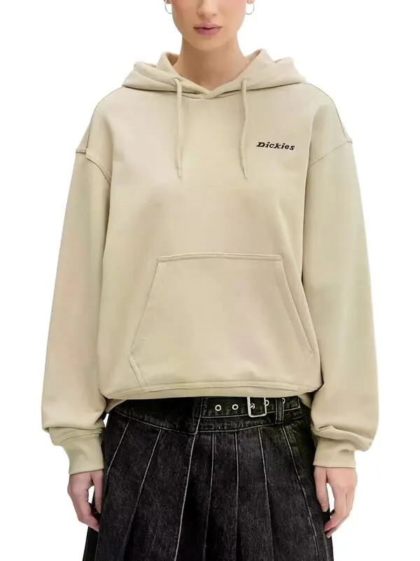 Dickies Loretto Embroidered Logo Hoodie - Neutrals