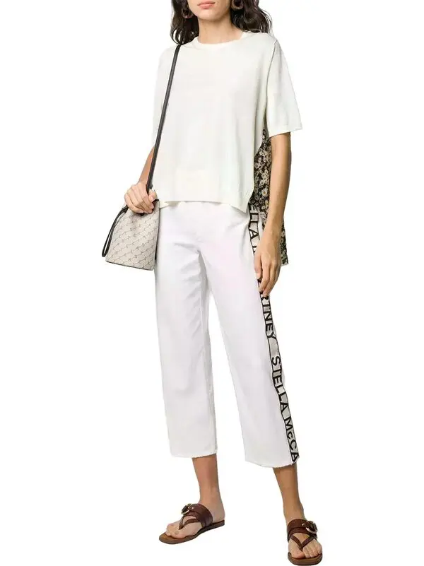 Stella McCartney Daisy Print Layered Blouse - Neutrals