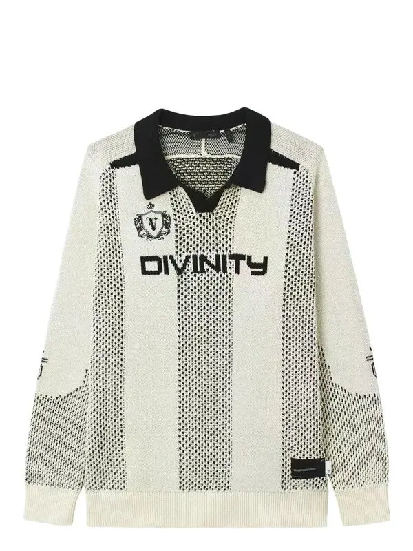 FIVE CM Striped Intarsia-knit Sweater - Neutrals