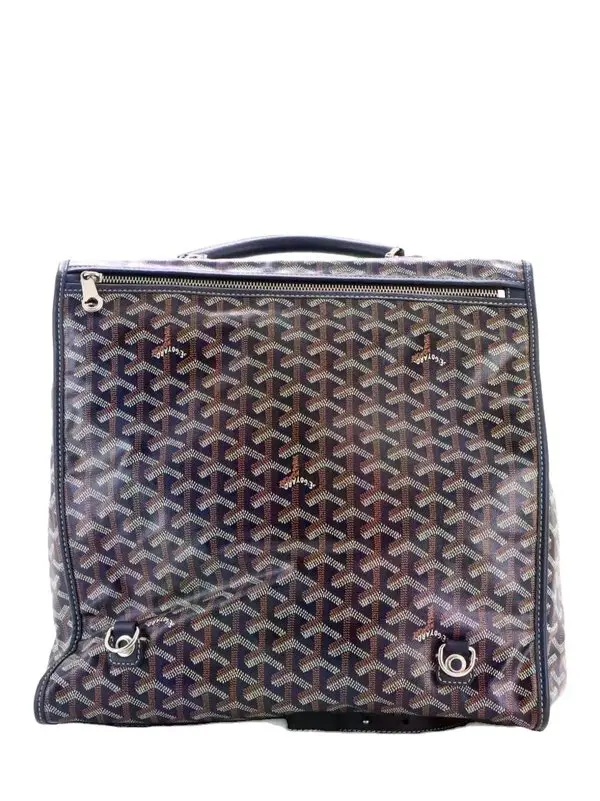 Goyard Saint Leger Briefcase Coated Canvas Backpack - Blue