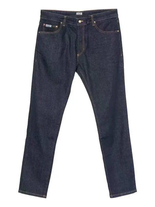 Versace Belt Loops Jeans - Blue