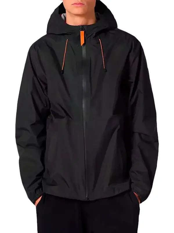 GERTRUDE Milano Hooded Zip-up Jacket - Black