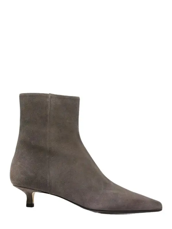 AeydĒ Sofie Pointed-toe Ankle Boots - Grey