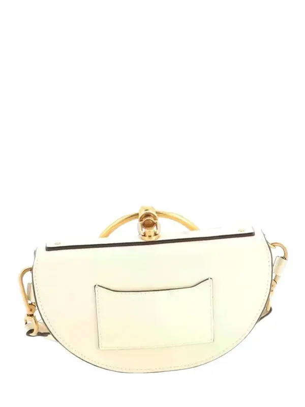 Chloé Nile Leather Mini Crossbody Bag - Neutrals
