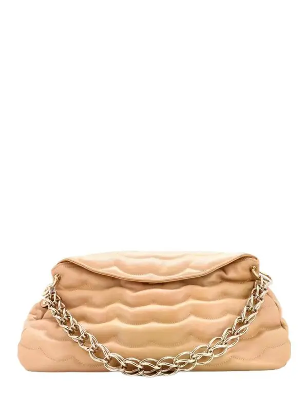 Chloé Juana Chain Bag Quilted Leather Medium Shoulder Bag - Neutrals