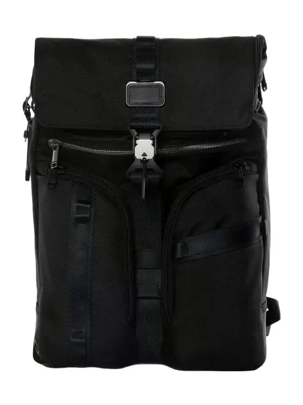 Tumi Buckle-fastening Zip-pocket Backpack - Black
