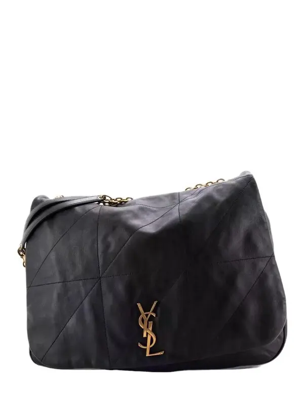Saint Laurent Jamie 4.3 Quilted Leather Large Shoulder Bag - Black
