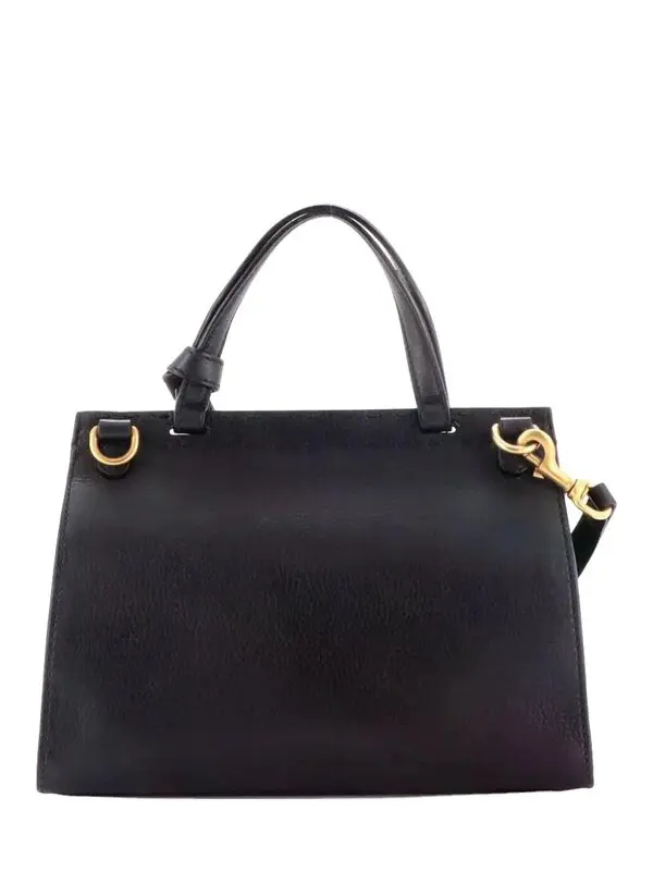 Gucci Gg Marmont Mini Satchel - Black