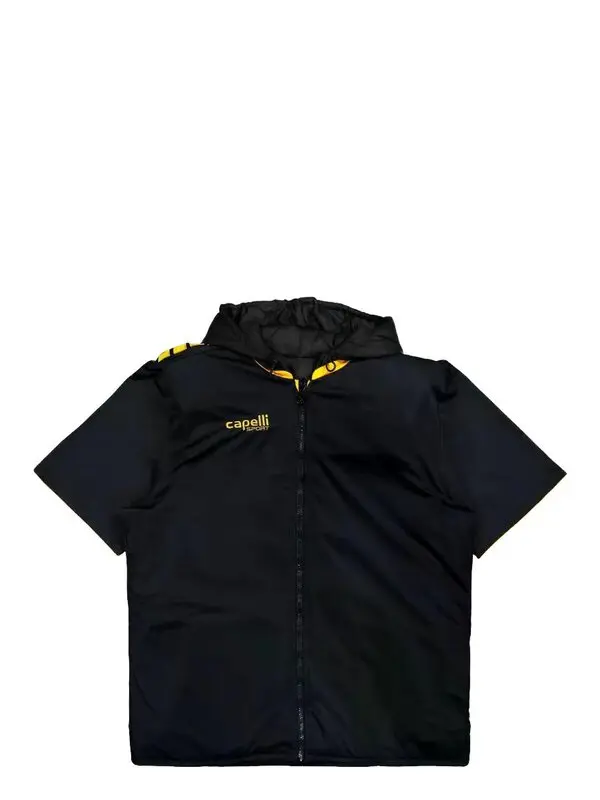 PROTOTYPES Padded Football Gilet - Black