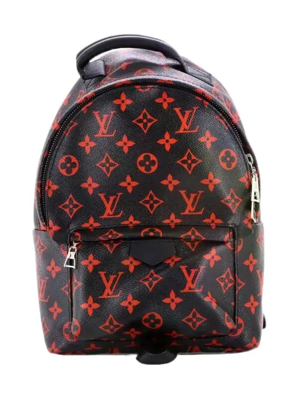 LOUIS VUITTON Palm Springs Limited Edition Monogram Infrarouge Pm Backpack - Black