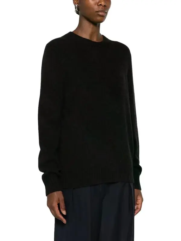 Prada Cashmere-blend Knit Jumper - Black