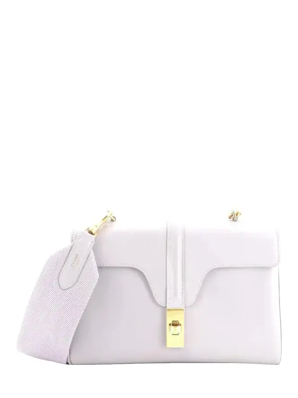 Celine Soft 16 Bag Smooth Calfskin Shoulder Bag - Blue