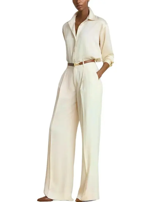 Ralph Lauren Kotta Satin-finish Shirt - Neutrals