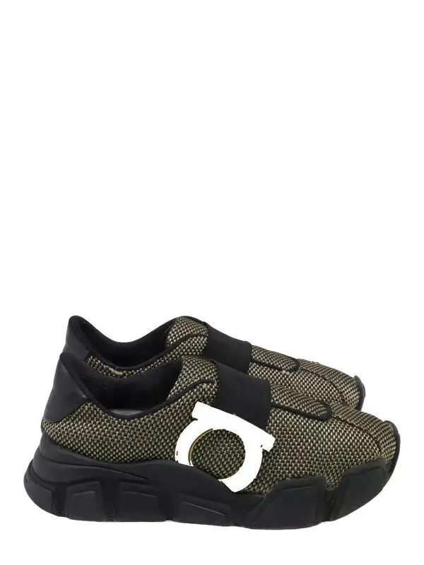 FERRAGAMO Monster" Gancini Sneakers - Yellow