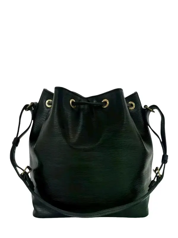 LOUIS VUITTON 1991 Epi Petit Noe Bucket Bag - Black