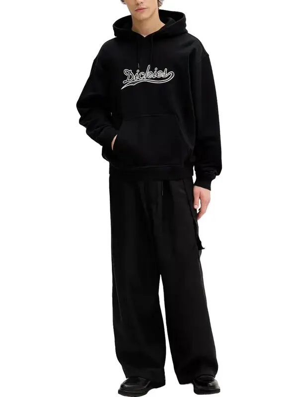 Dickies Loose Wave Drawstring Hoodie - Black