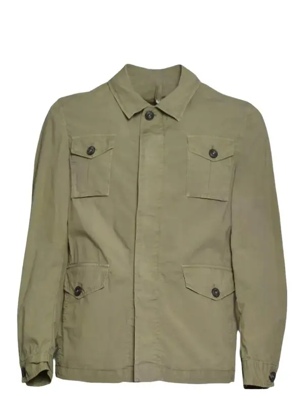 L.B.M. 1911 Four-pocket Button-up Jacket - Green