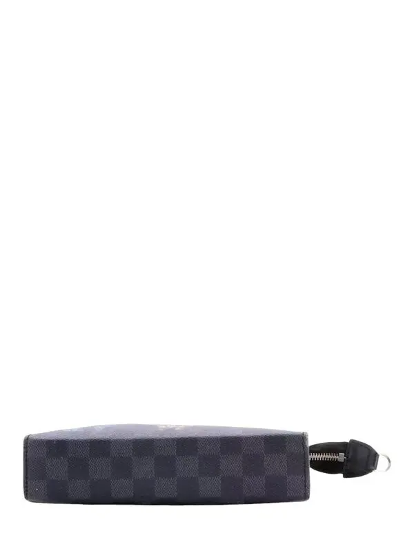 LOUIS VUITTON Gaston Wearable Wallet Limited Edition Wild Animals Damier Graphite Crossbody Bag - Black
