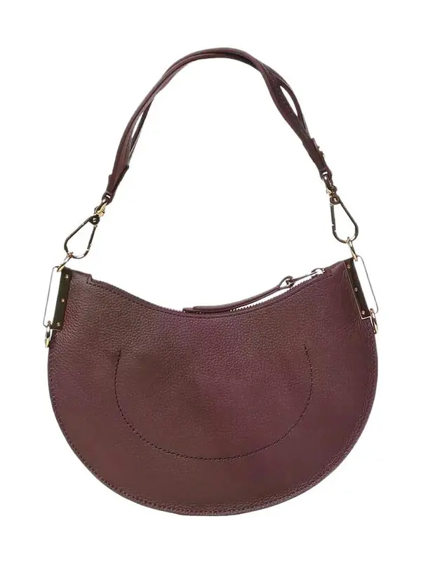 COCCINELLE Small Sunup Grained Leather Tote Bag - Red
