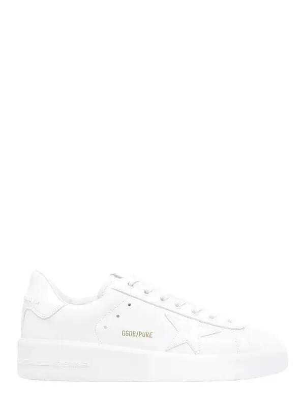 GOLDEN GOOSE Purestar Logo Low-top Sneakers - White