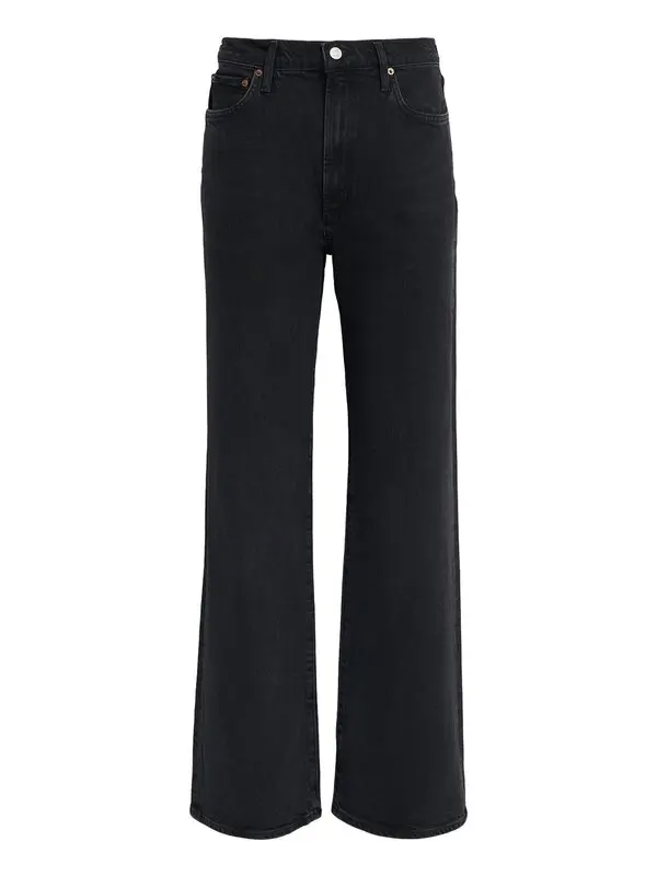AGOLDE Harper Relaxed Straight Jeans - Blue