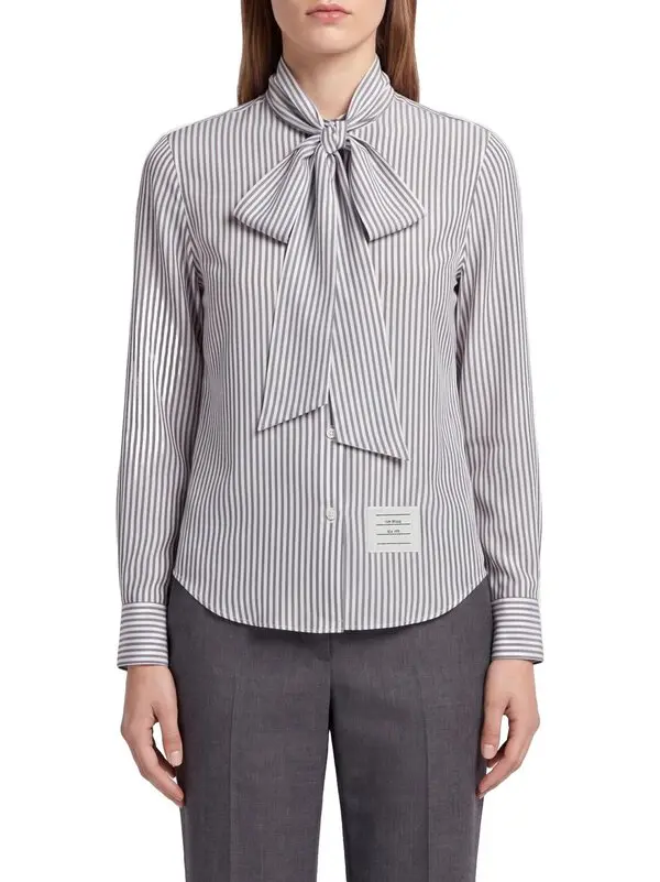 Thom Browne Shirt Colour - Grey