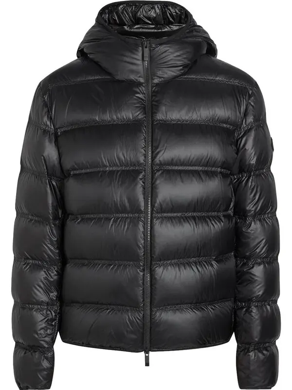 Moncler Guadiana Hooded Padded Nylon Jacket - Black