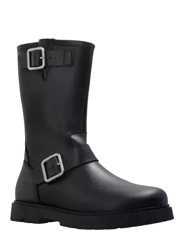 BIRKENSTOCK Highwood Mid Buckle-fastening Ankle Boots - Black