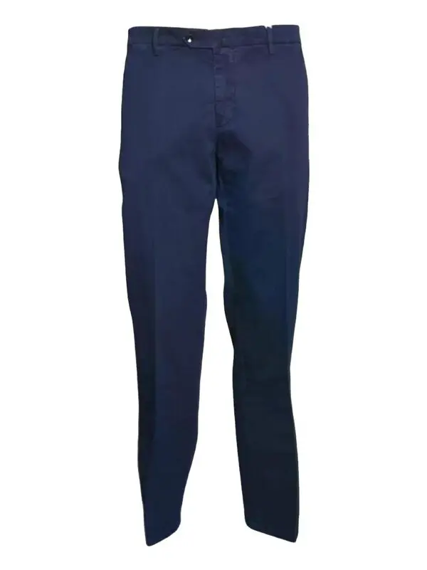 L.B.M. 1911 Pressed-crease Straight-leg Trousers - Blue