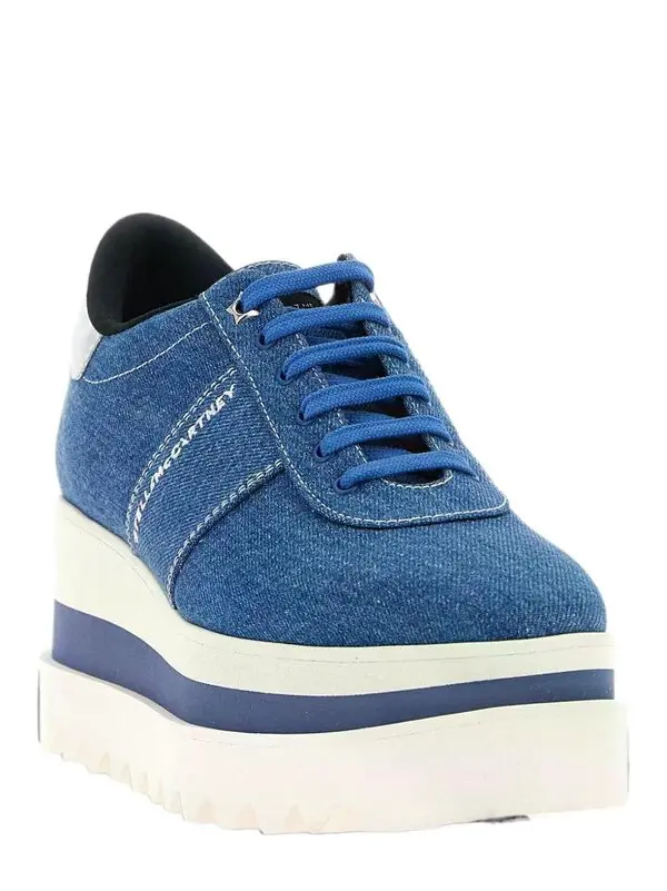 Stella McCartney Sneakelyse Platform Sneakers - Blue