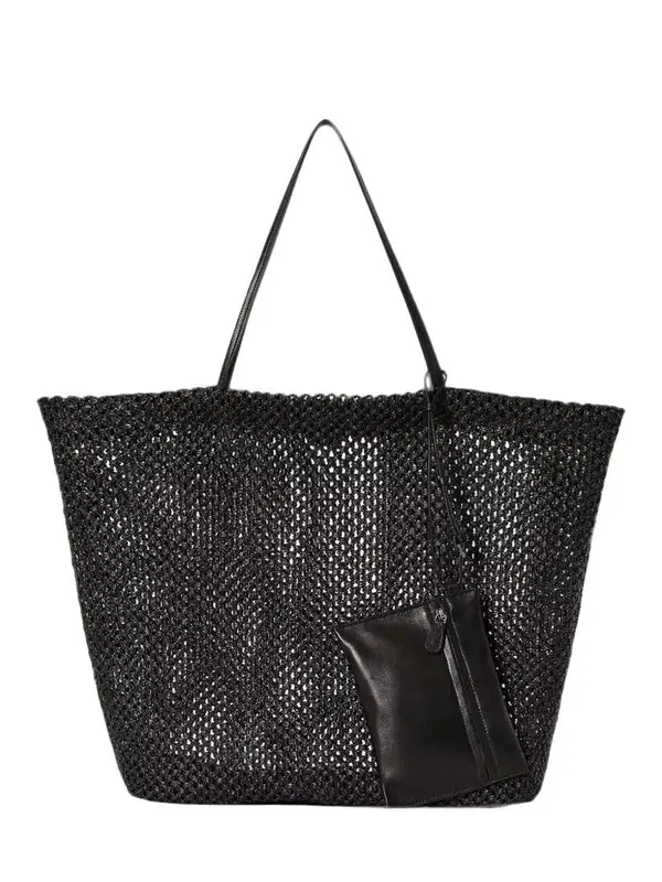 THE ROW Barn Tote Bag - Black