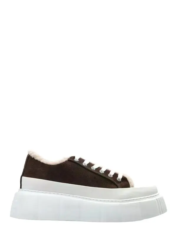 Inuikii Matilda Curly Sneakers - Brown