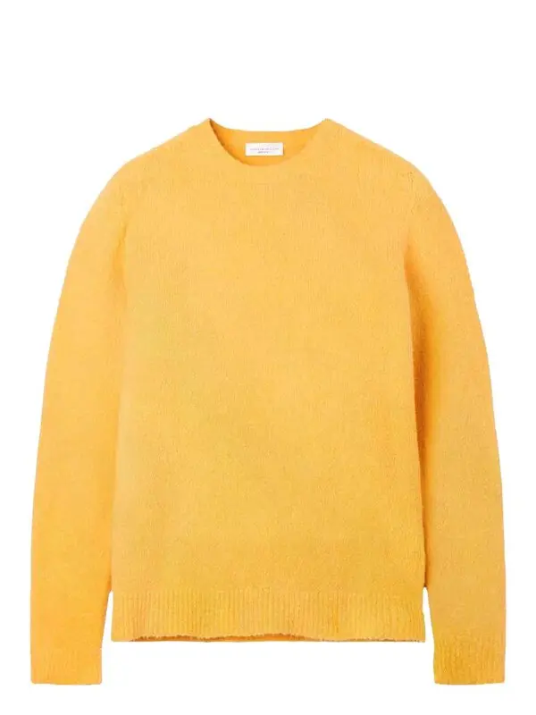 ROBERTO COLLINA Stretch-knit Sweater - Yellow