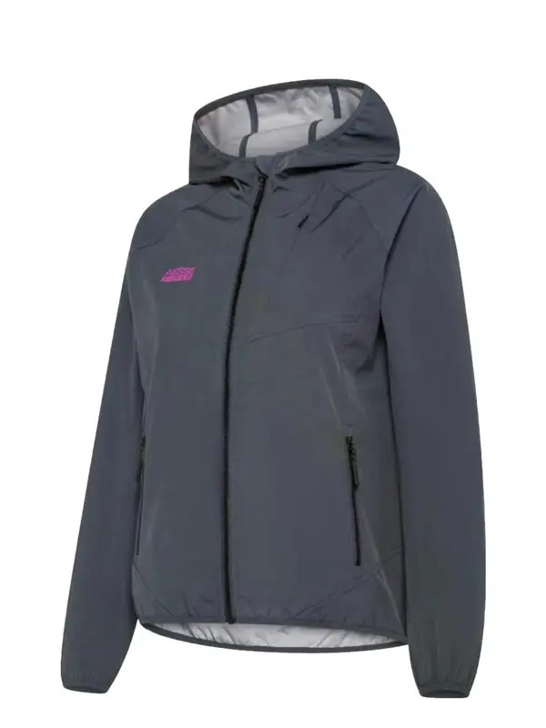 AESSE Rio Hooded Zip-up Jacket - Grey
