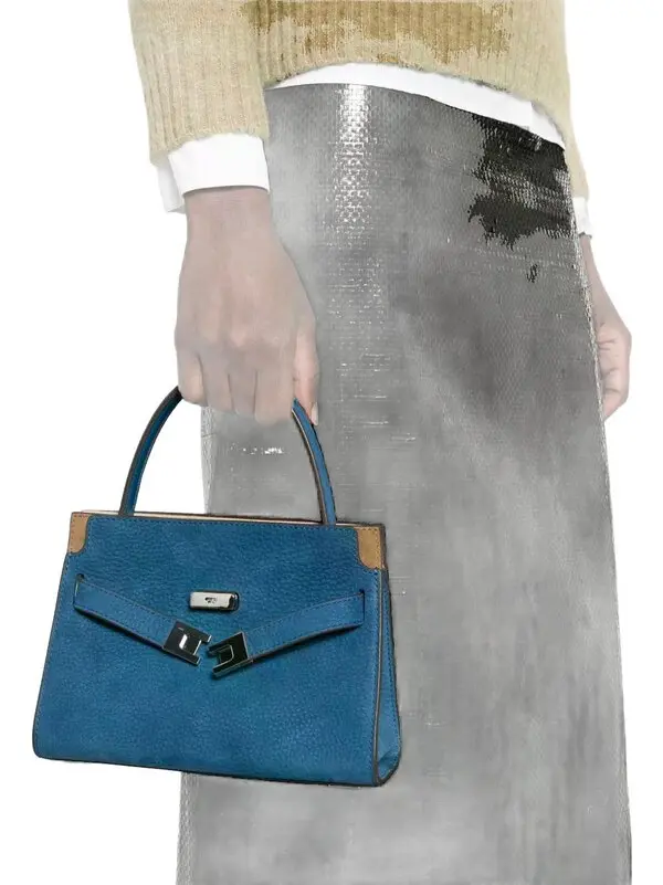 Tory Burch Lee Radziwill Tote Bag - Blue