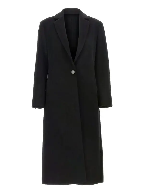 Marella Pavido Single-button Coat - Black