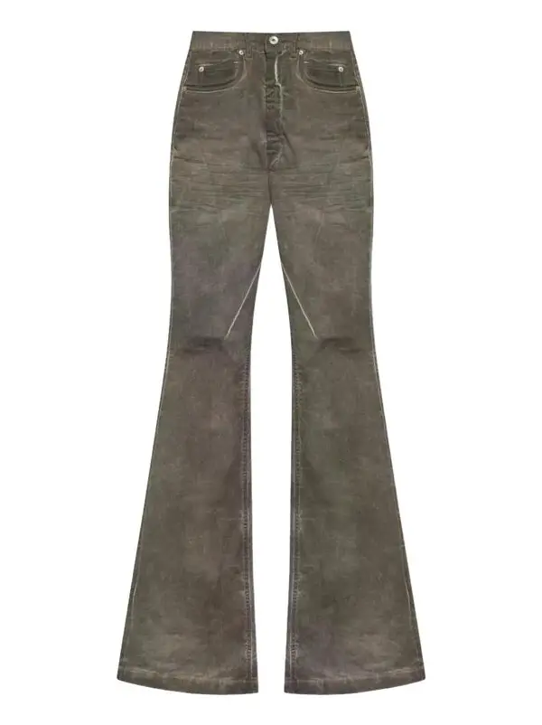 Rick Owens Flared-leg Jeans - Grey