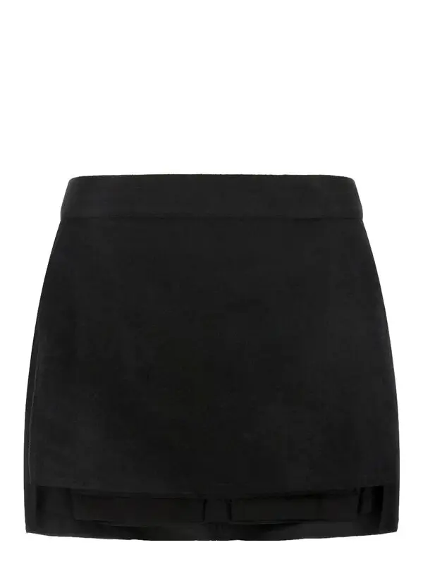 Rick Owens Fog Cutoff Skirt - Black