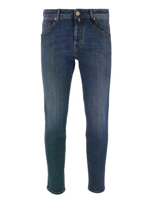 Jacob Cohen Faded Slim-fit Jeans - Blue