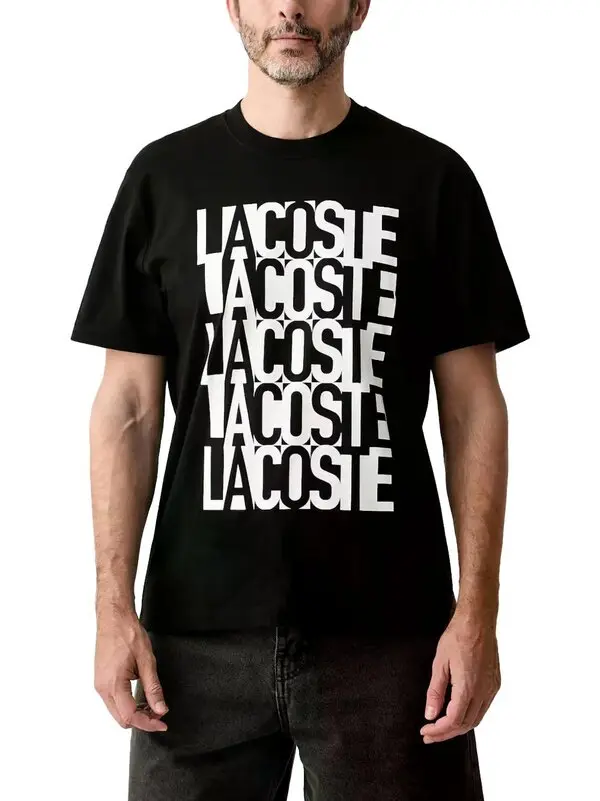 Lacoste Logo-print T-shirt - Black