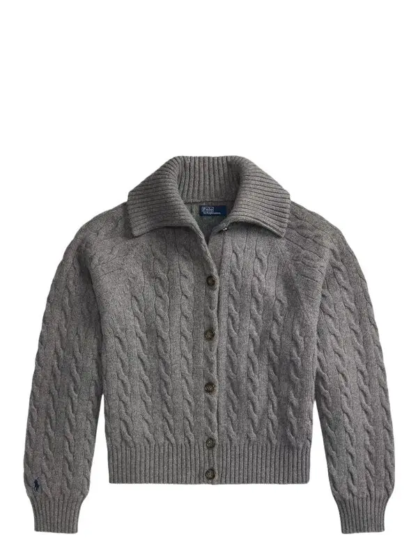 Polo Ralph Lauren Cable-knit Cardigan - Grey
