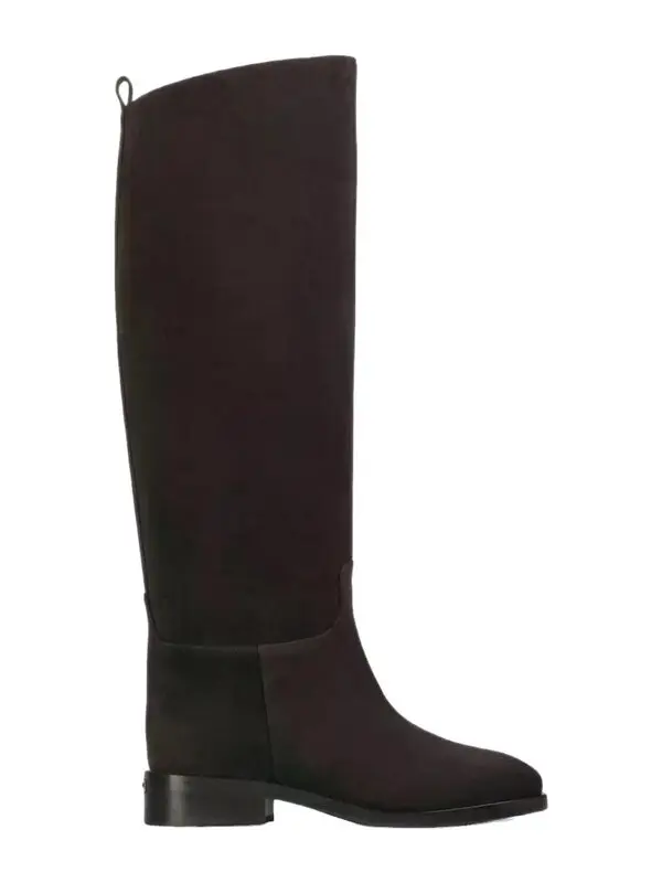 LE SILLA Charlotte Suede Knee-high Boots - Brown