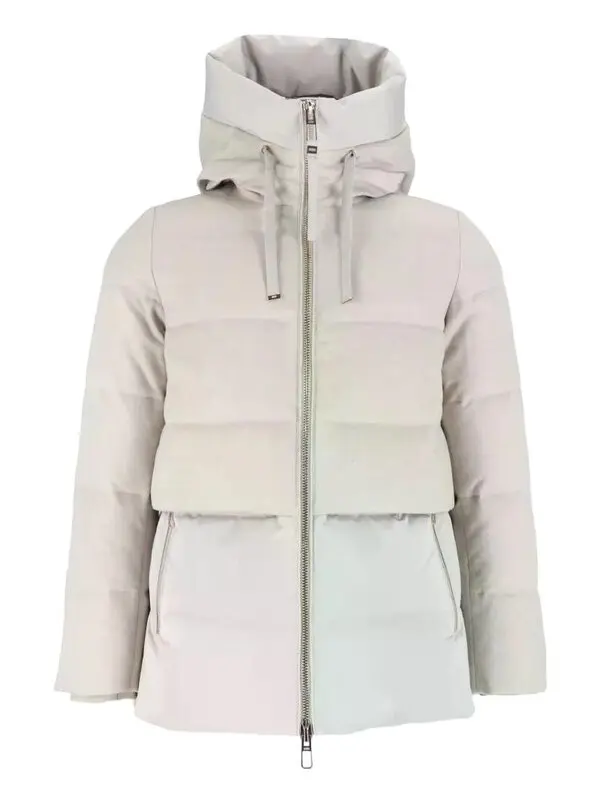 DUNO Hooded Puffer Jacket - Grey